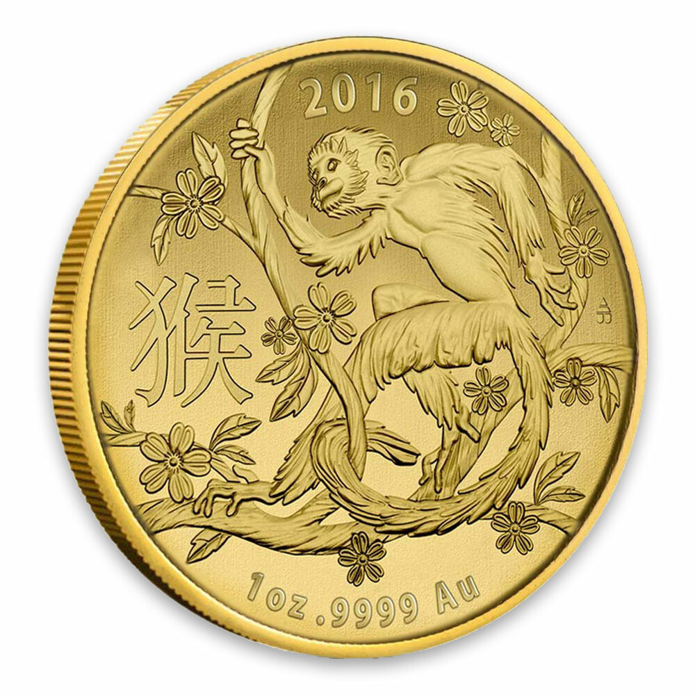 2016 1 oz Year of the Monkey Gold Coin | Royal Australian Mint ...