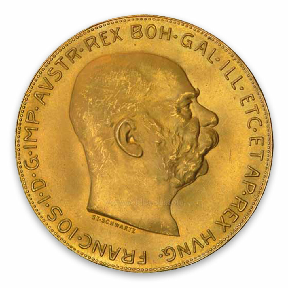 100 Corona Coin | Corona Gold Coin Online | Pacific Precious Metals ...