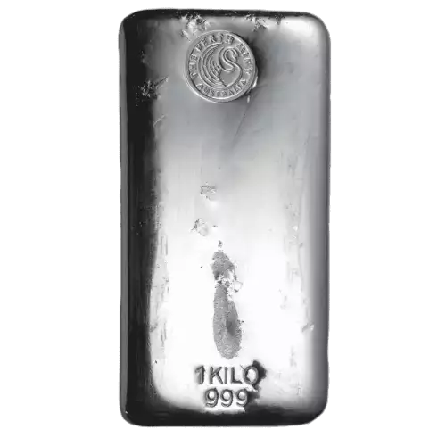 Perth Mint 1kg Silver Bar - Pacific Precious Metals