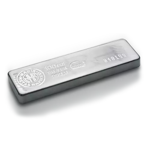 100 oz Silver Bar | Generic Silver Bar | Pacific Precious Metals ...