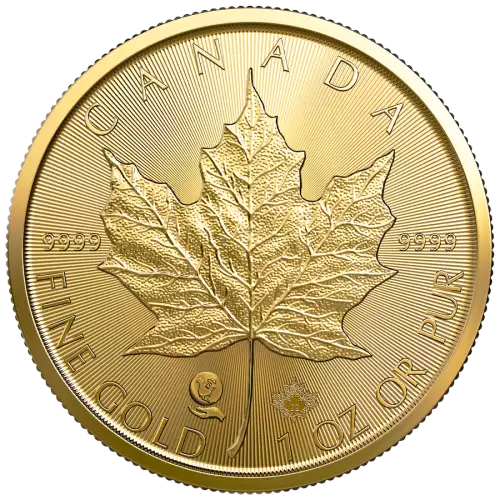 2022 1 oz Canadian Gold Maple Leaf Coin | Royal Canadian Mint - Pacific ...