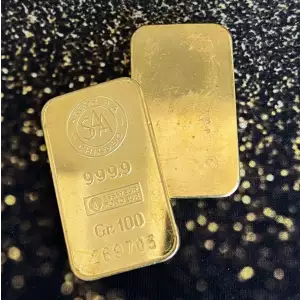 100 gram Gold Bars - Best Prices | Pacific Precious Metals